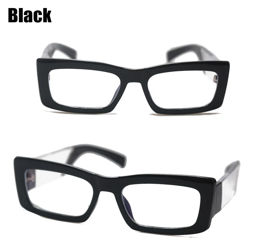 Dioptrie +2,75 - Kaki noir mixte - lunettes de lecture rectangulaires ...