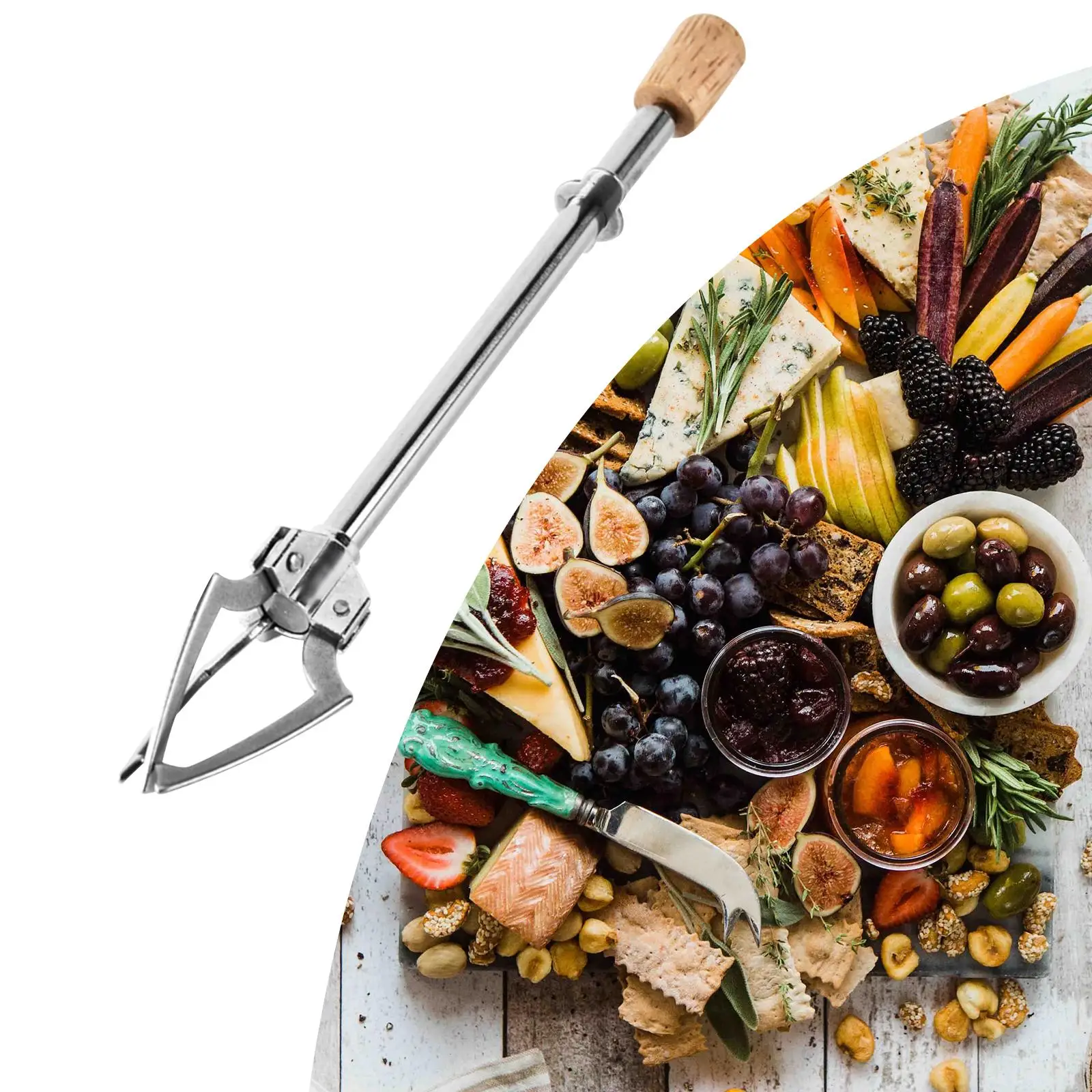 Food-Clips-Non-Slip-Grip-BBQ-Meat-Clip-Muffin-Bread-Clamp-Triangle-Grab ...