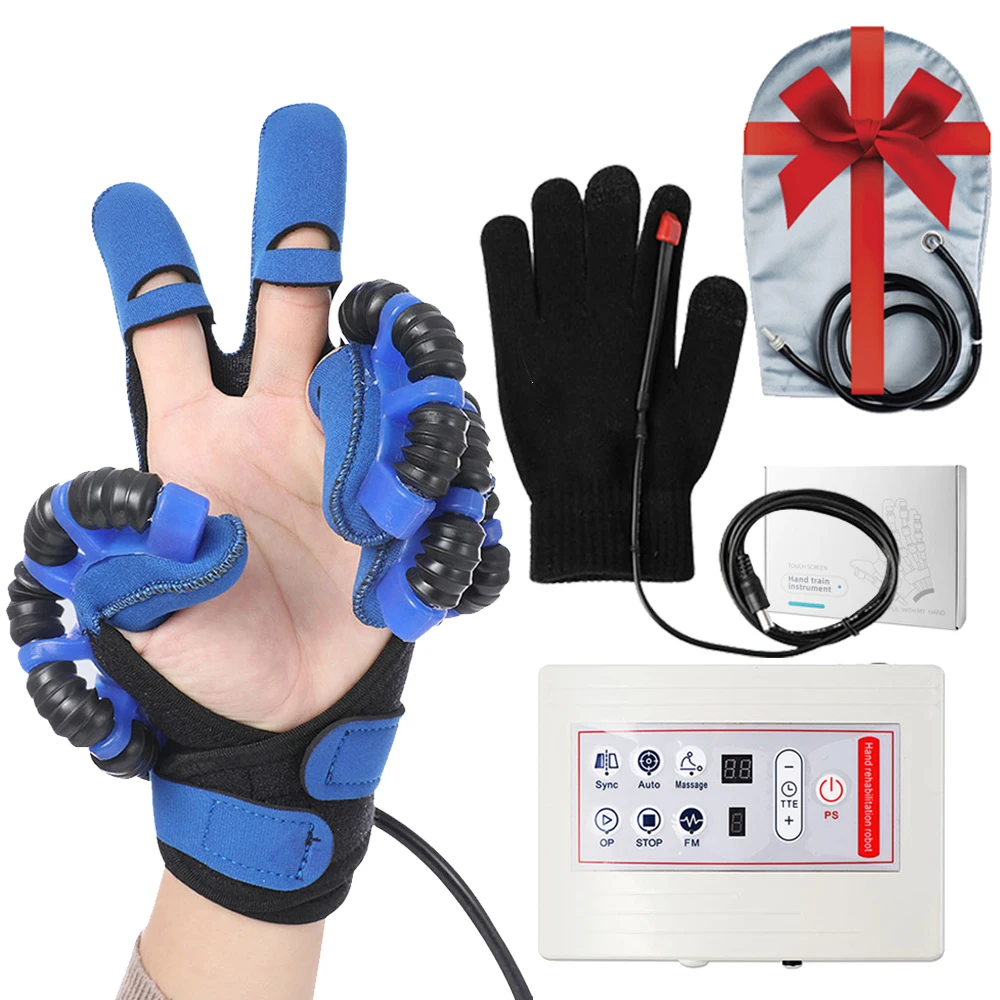 Robot-Glove-Stroke-Brain-Hemorrhage-Hand-Rehabilitation-Equipment ...