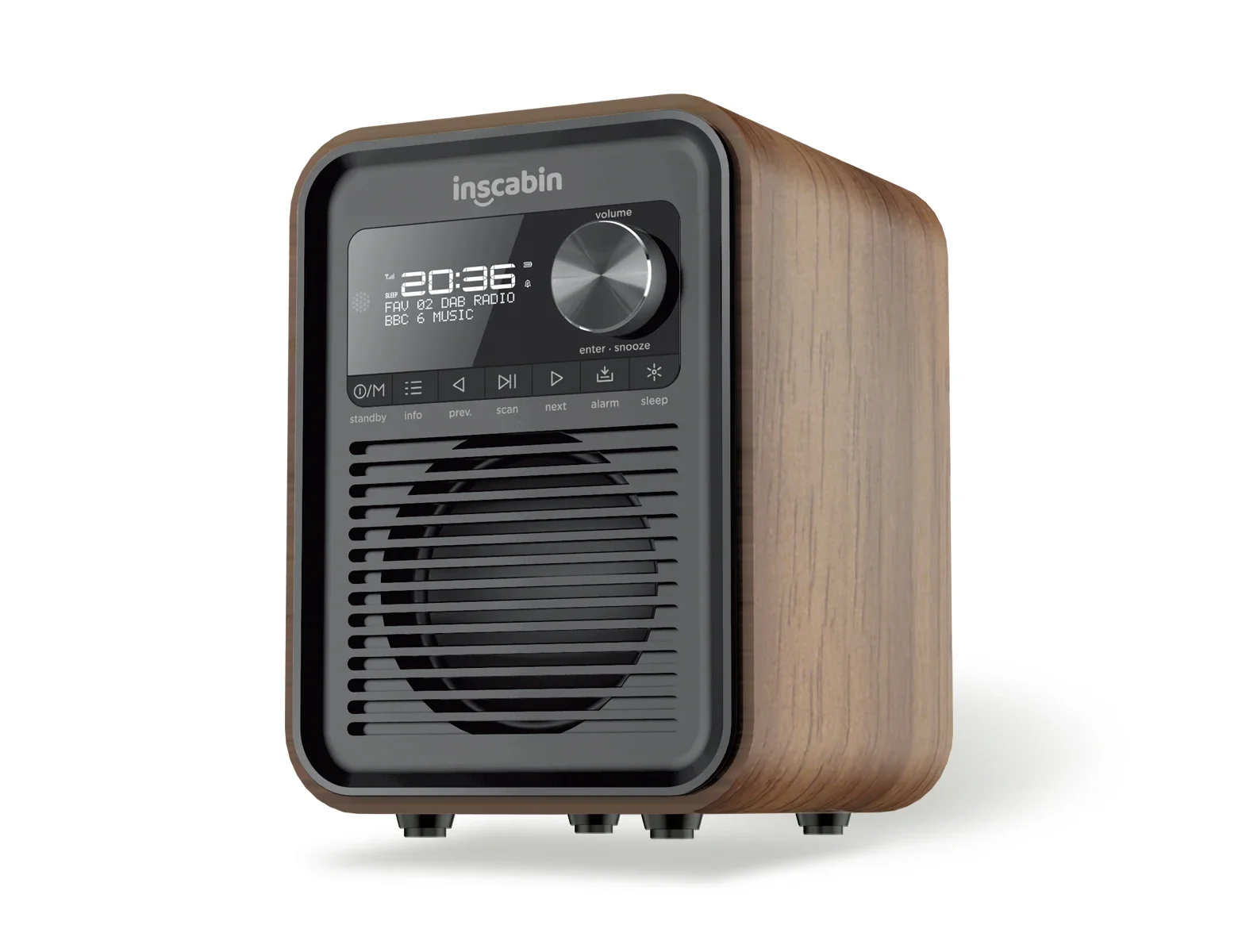LED-portable-retro-radio-wireless-speaker-with-Bluetooth-DAB-FM-radio ...