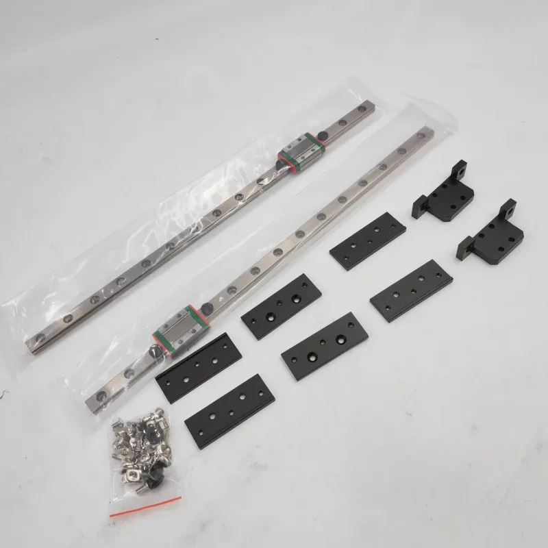 Funssor Anycubic Kobra Go 3D printer dual Y axis MGN9C linear rails upgrade kit Working on Kobra Go