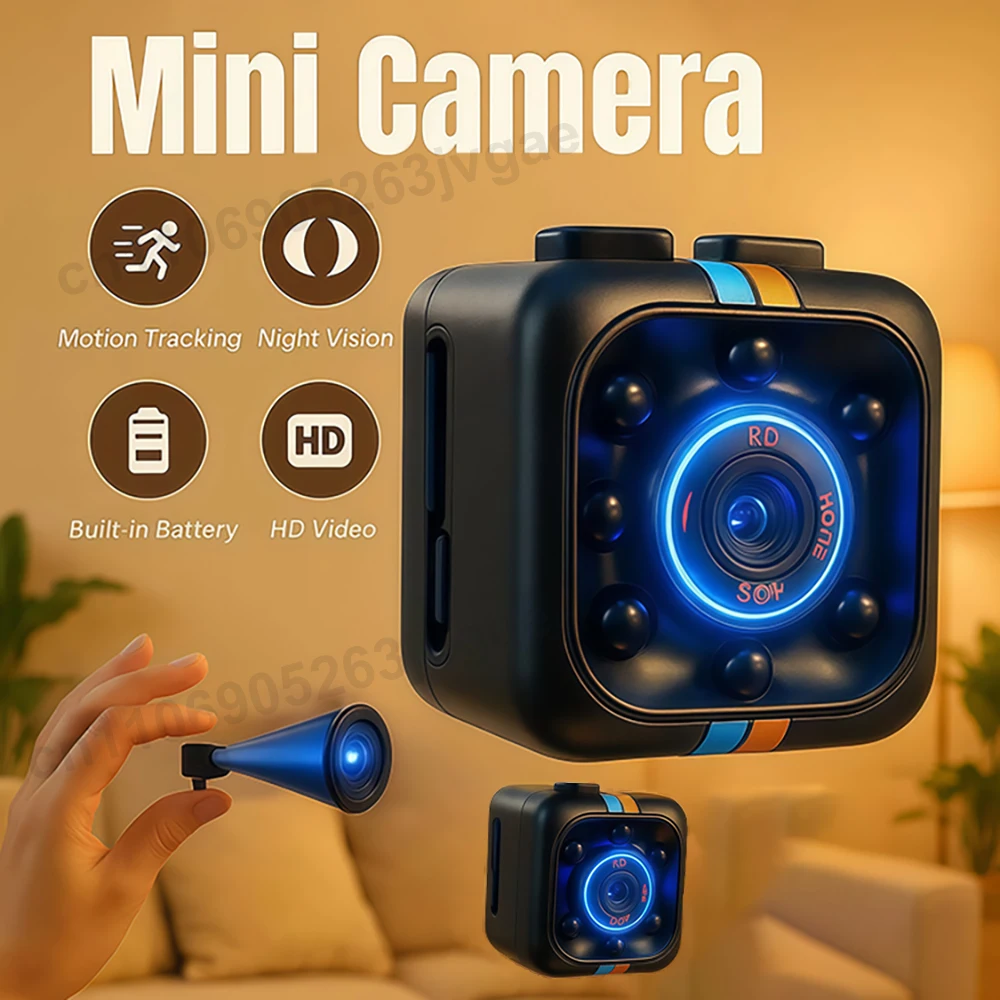 SQ11 1080P HD Mini Camera Sports Camcorder Wireless Security ...