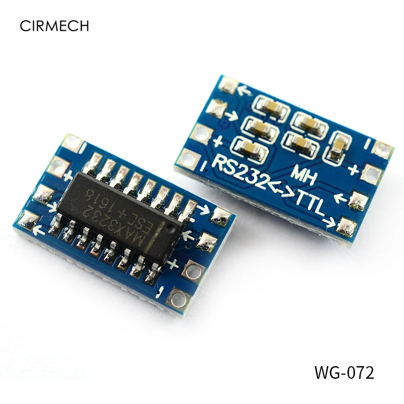 CIRMECH MCU Mini RS232 to TTL Converter Adapter Board Module MAX3232 3 ...