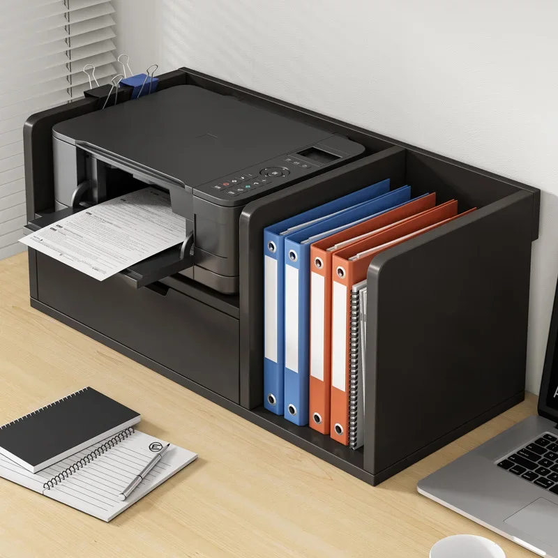 Aoliviya-Official-New-Printer-Shelf-Office-Computer-Desktop-Storage ...