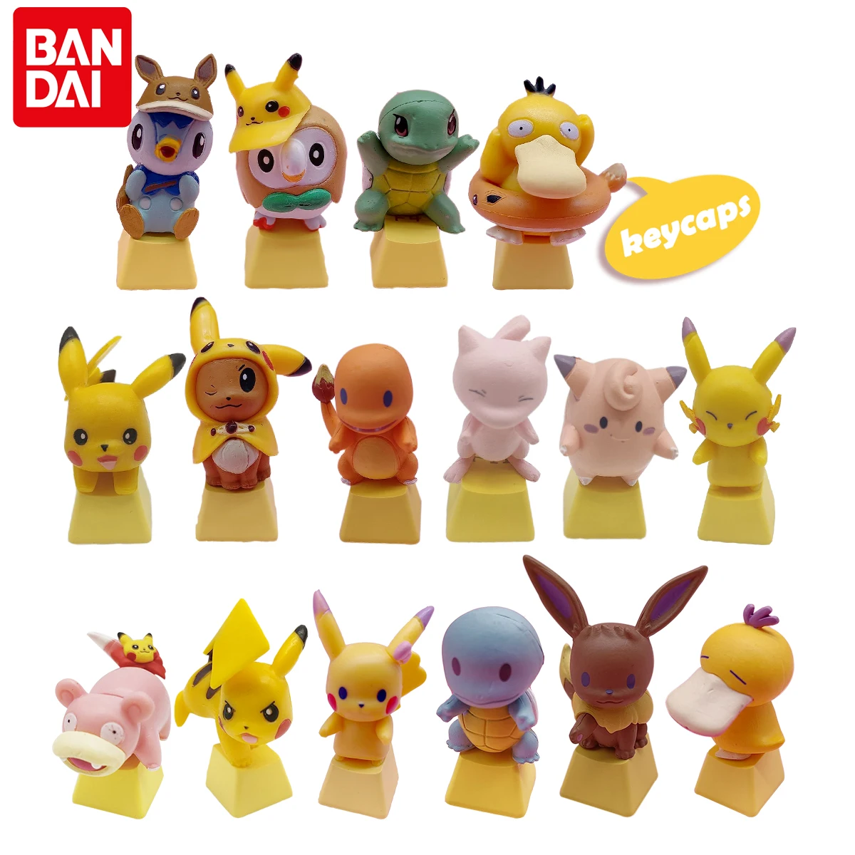 Teclas-de-dibujos-animados-de-Pok-mon-para-teclados-mec-nicos-de-eje ...