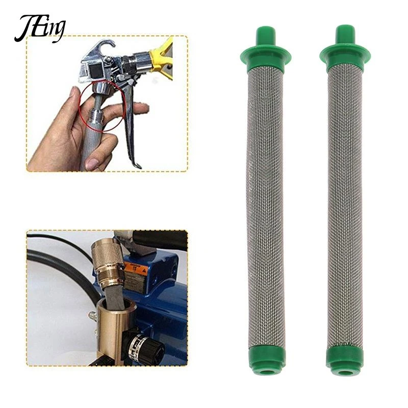 2pcs Airless Gun Filter 60 Mesh Spray Gun Filters 304 Stainless Steel ...