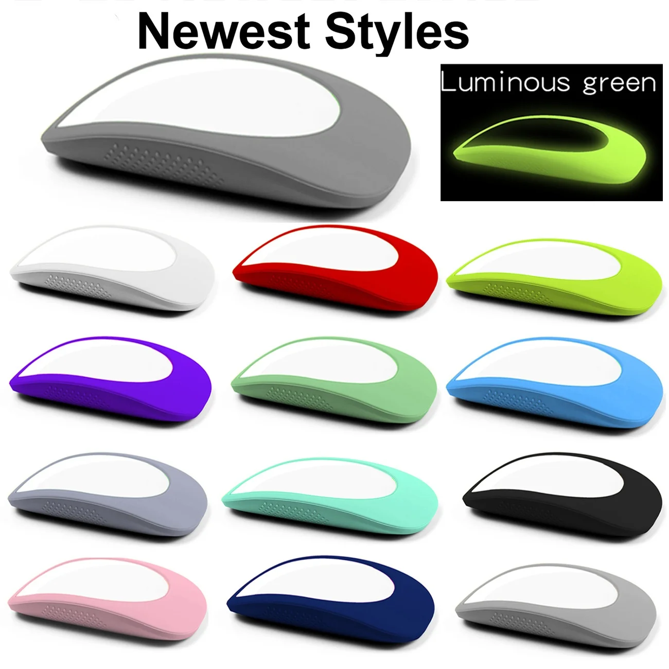 Colorful Apple Magic Mouse2 1Skin,Mouse Sleeve Soft Ultra thin Skin ...