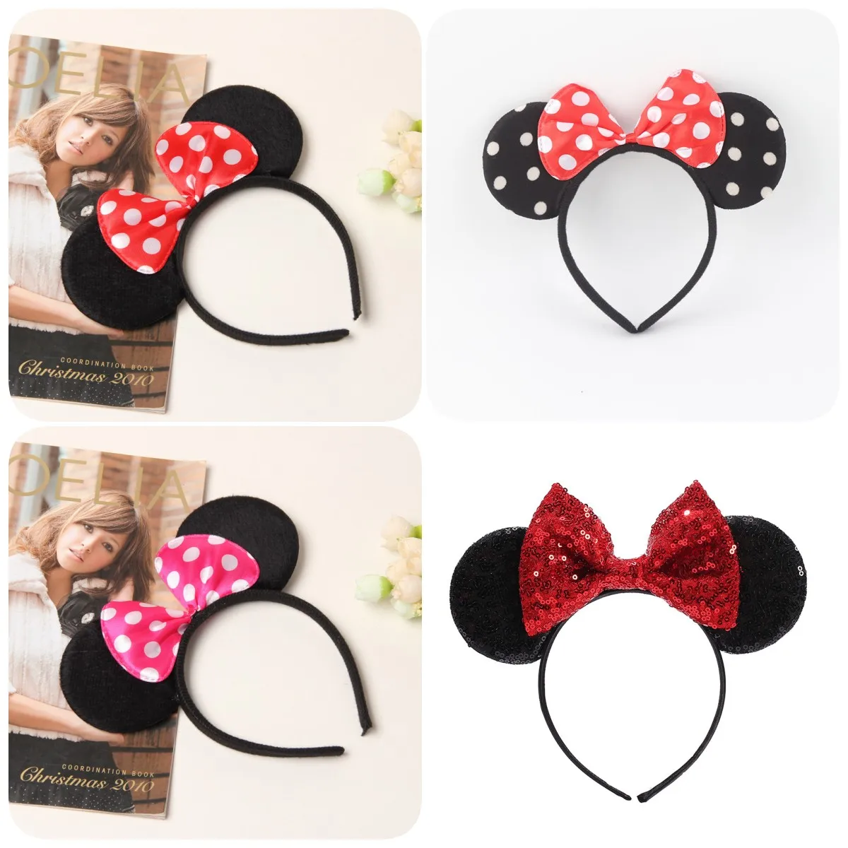 Disney-Mickey-Mouse-Hair-Band-Cartoon-Mickey-Head-Band-Girl-Cute-Cat ...