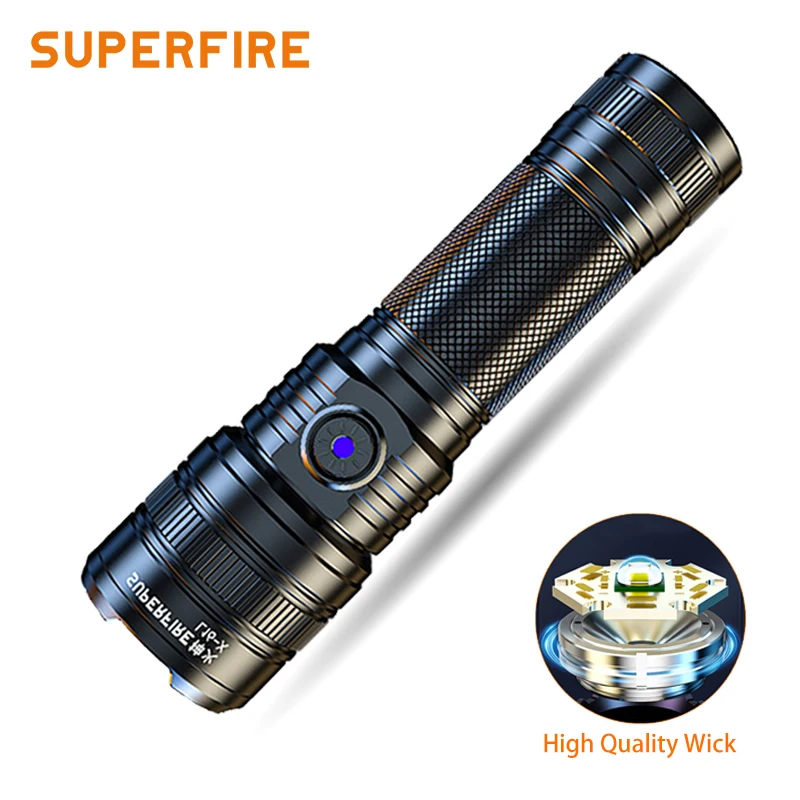 SUREFIRE-Powerful-LED-Flashlight-LED-Lamp-Beads-Waterproof-Zoomable-5 ...