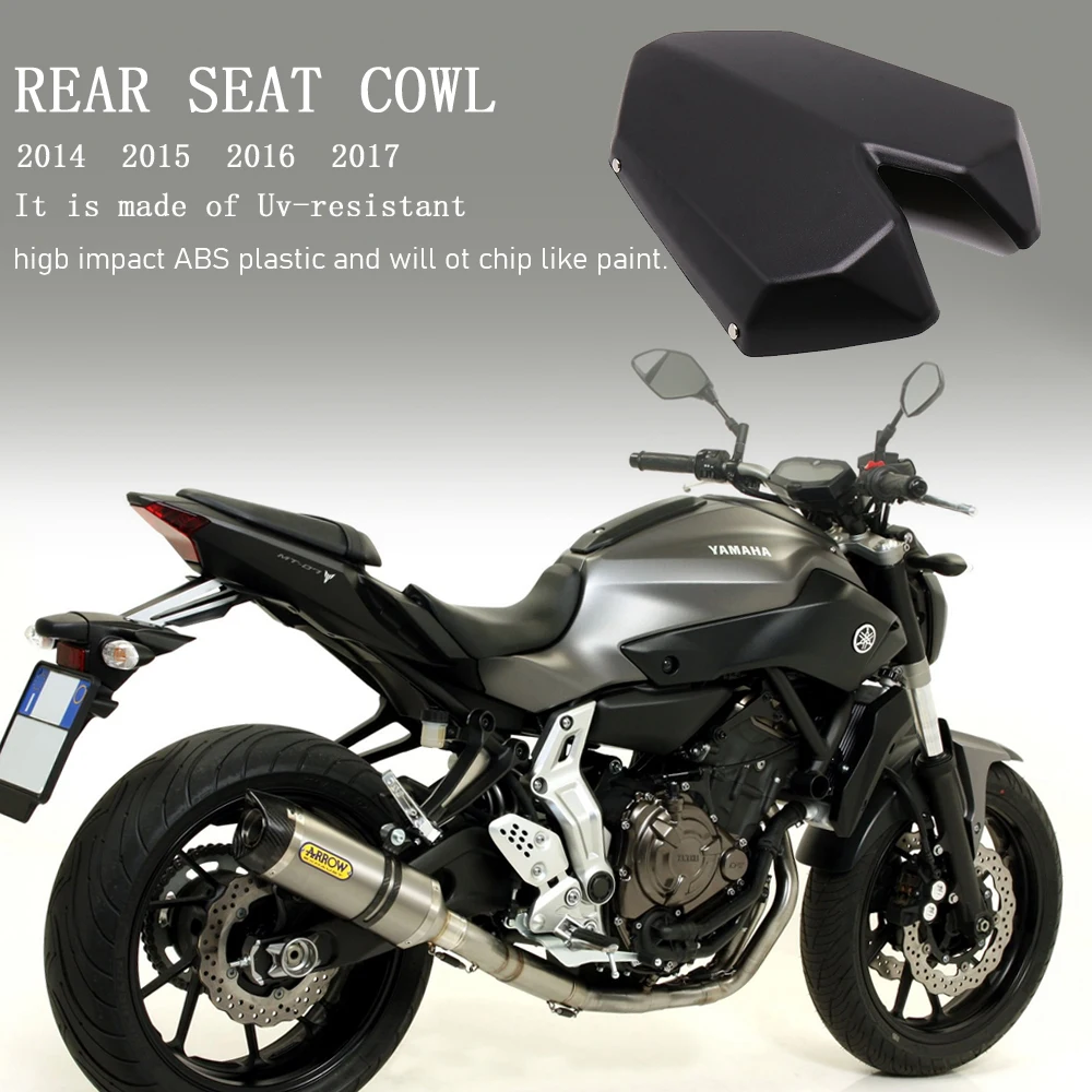 2014-2015-2016-2017-Motorcycle-Pillion-Rear-Seat-Cover-Cowl-Solo-Seat ...