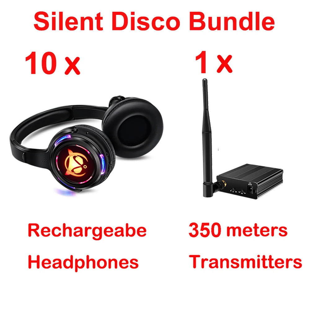 Rechargeable-Silent-Disco-LED-Wireless-Headphones-With-Light-LOGO ...