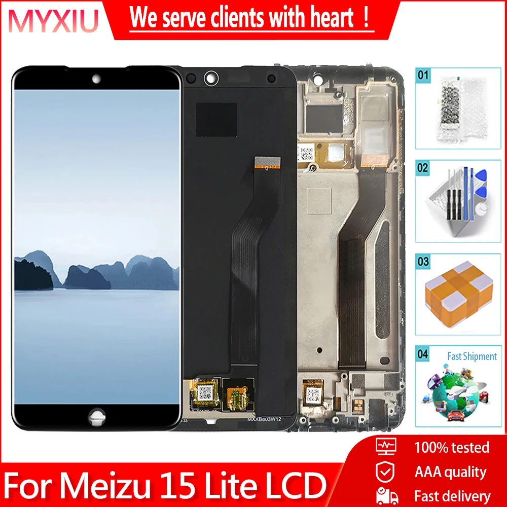 Pantalla-LCD-de-5-46-pulgadas-para-Meizu-15-Lite-digitalizador-con ...