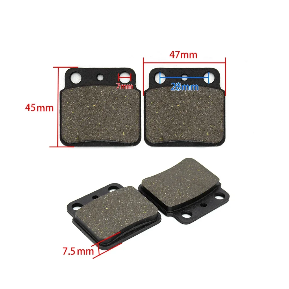 Motorcycle Front and Rear Brake Pads For SUZUKI LT 250 500 RH/RJ/RK/RL ...