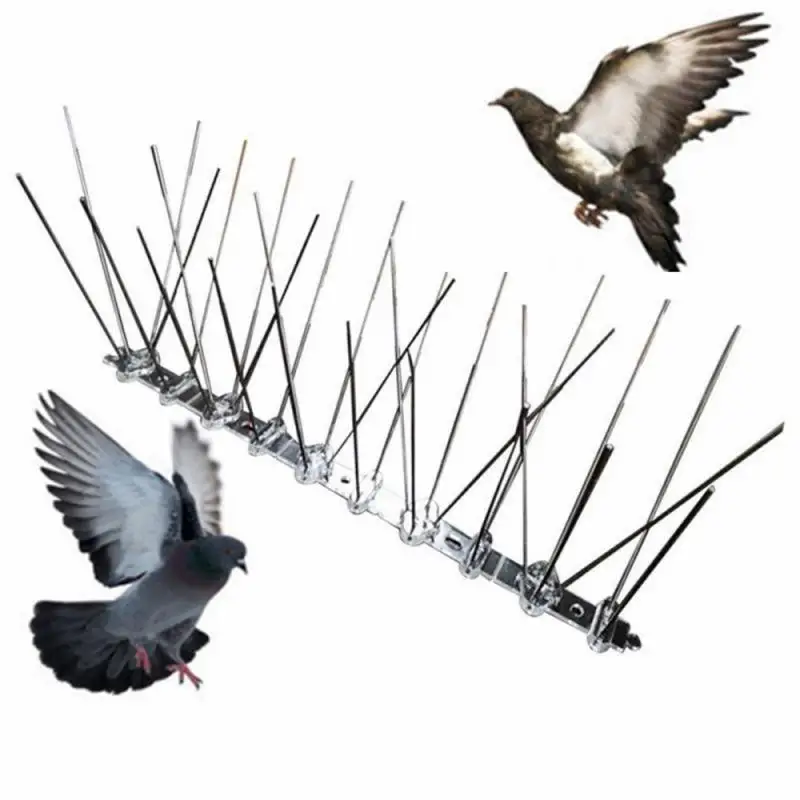 25cm-Anti-Pigeon-Spikes-Deterrent-Anti-Bird-Repellent-Stainless-Steel ...