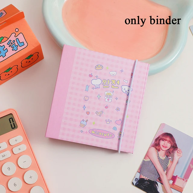 A8 Photo Storage Book Binder Cards Hard Paper Cover Album Mappa Shell ...