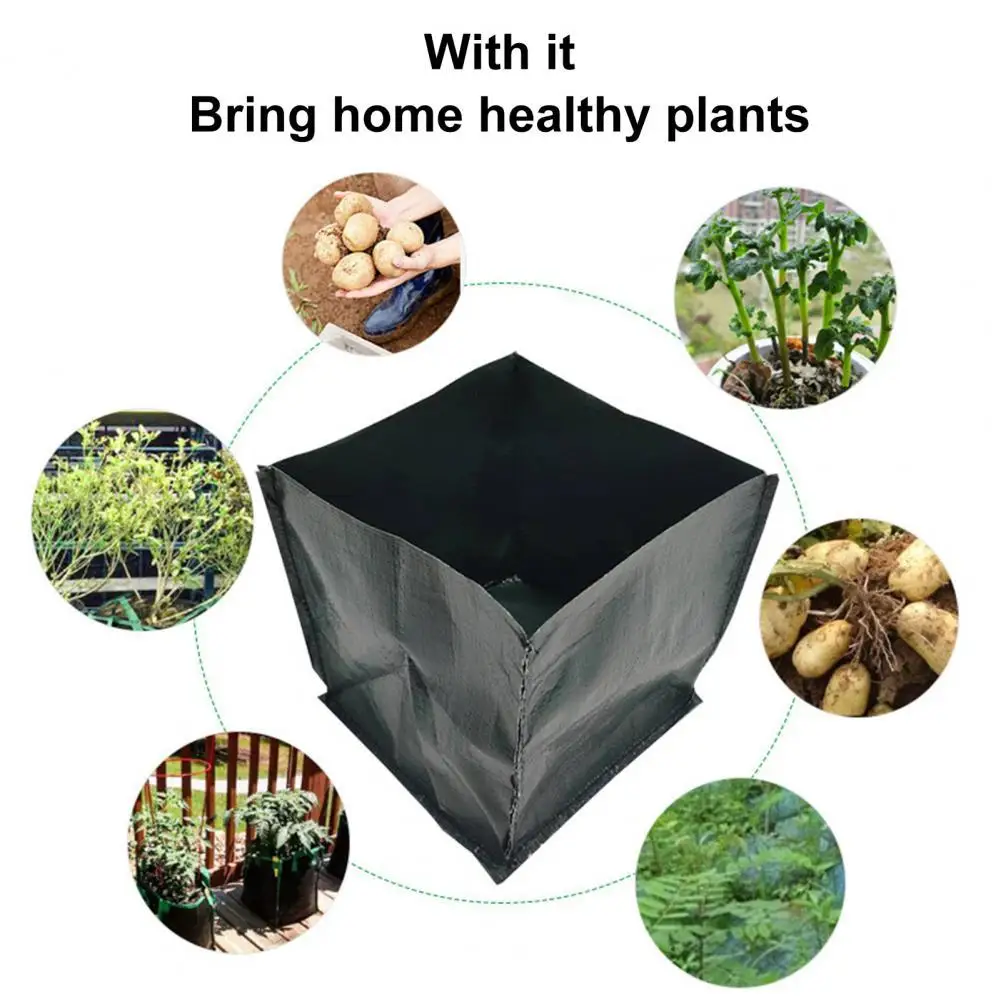 10Pcs-Plant-Grow-Bags-Eco-friendly-Waterproof-PE-Strong-Ventilation ...
