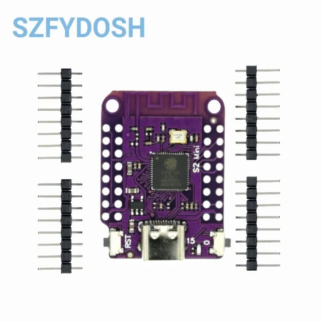 S2 Mini 와이파이 IOT 보드 기반 ESP32-S2FN4R2 ESP32-S2, 4MB 플래시, 2MB PSRAM, 아두이노 ...