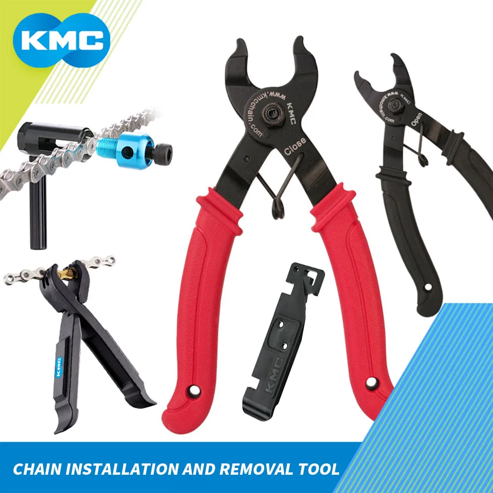 KMC Bicycle Chain Tool Set, Chain Breaker Remover, Quick Link Pliers ...