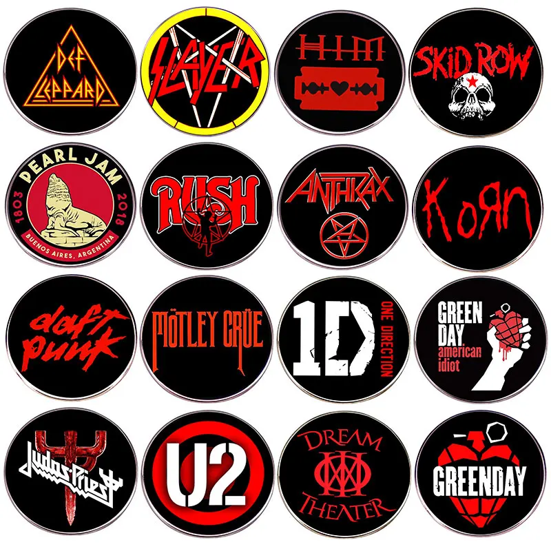 Classic-Pop-Rock-Music-Enamel-Pins-Fashion-Band-Metal-Brooch-Badge ...