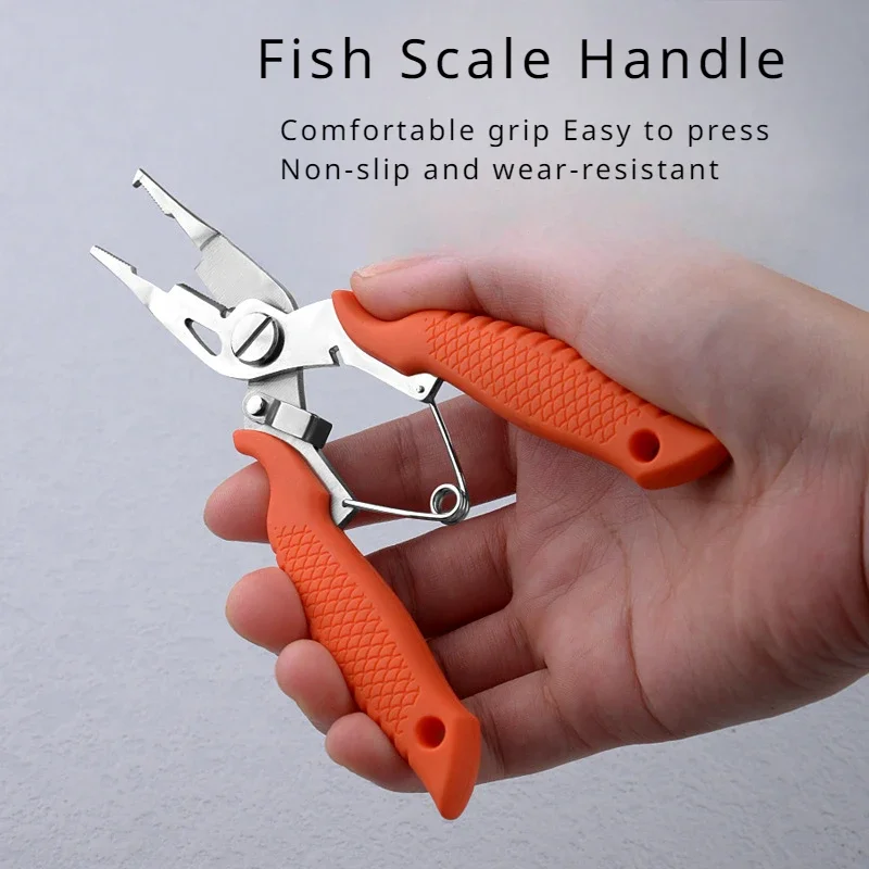 14.5 CM Fishing Line Scissors Micro-objects Lua Pliers Stainless Steel ...
