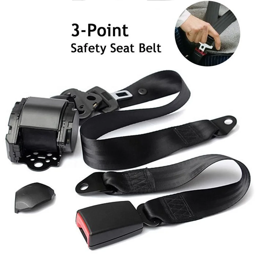 Universal-3-Points-Car-Seat-Belt-Auto-Telescopic-Retractable-Driver ...