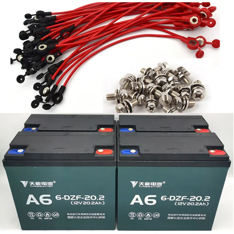 Lead-acid battery 12V20A electric vehicle battery 6-DZM-20 natural ...