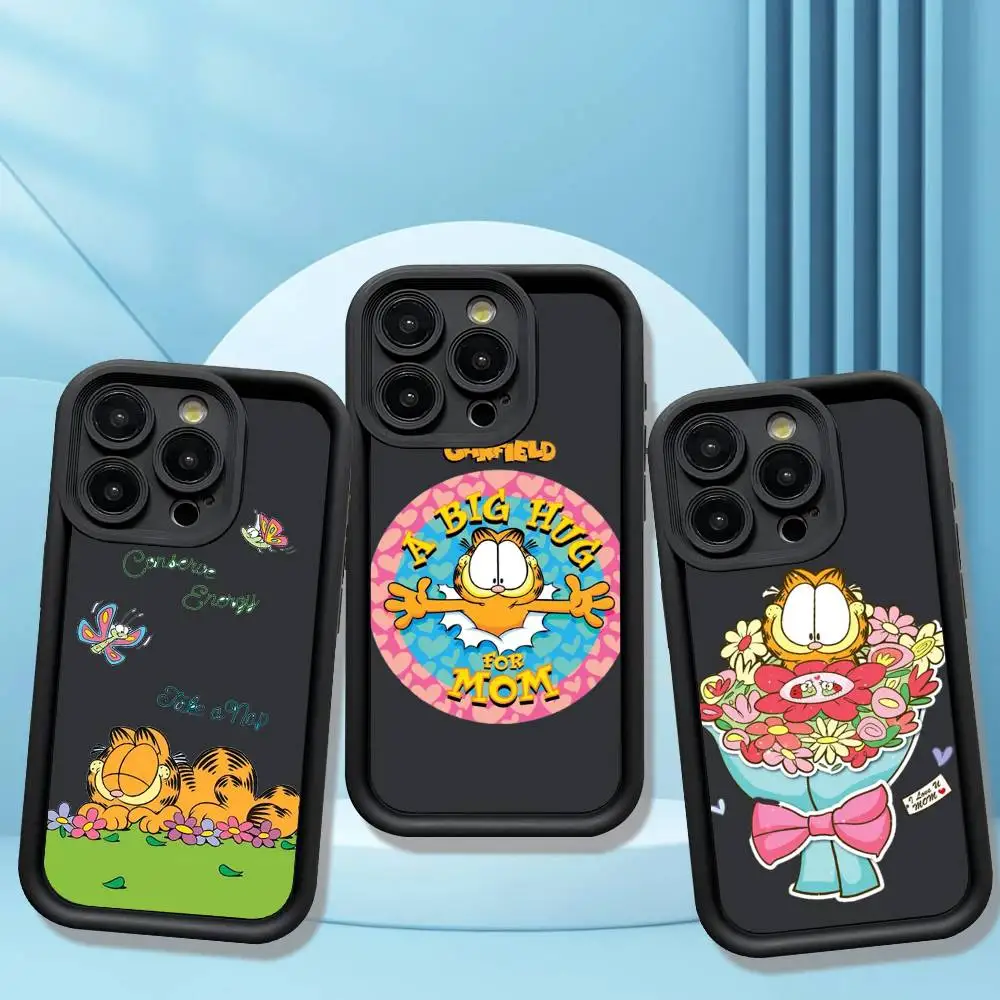 G-Garfield Phone Case For iPhone 17 16 15 14 13 12 11 Pro Max Plus Mini ...