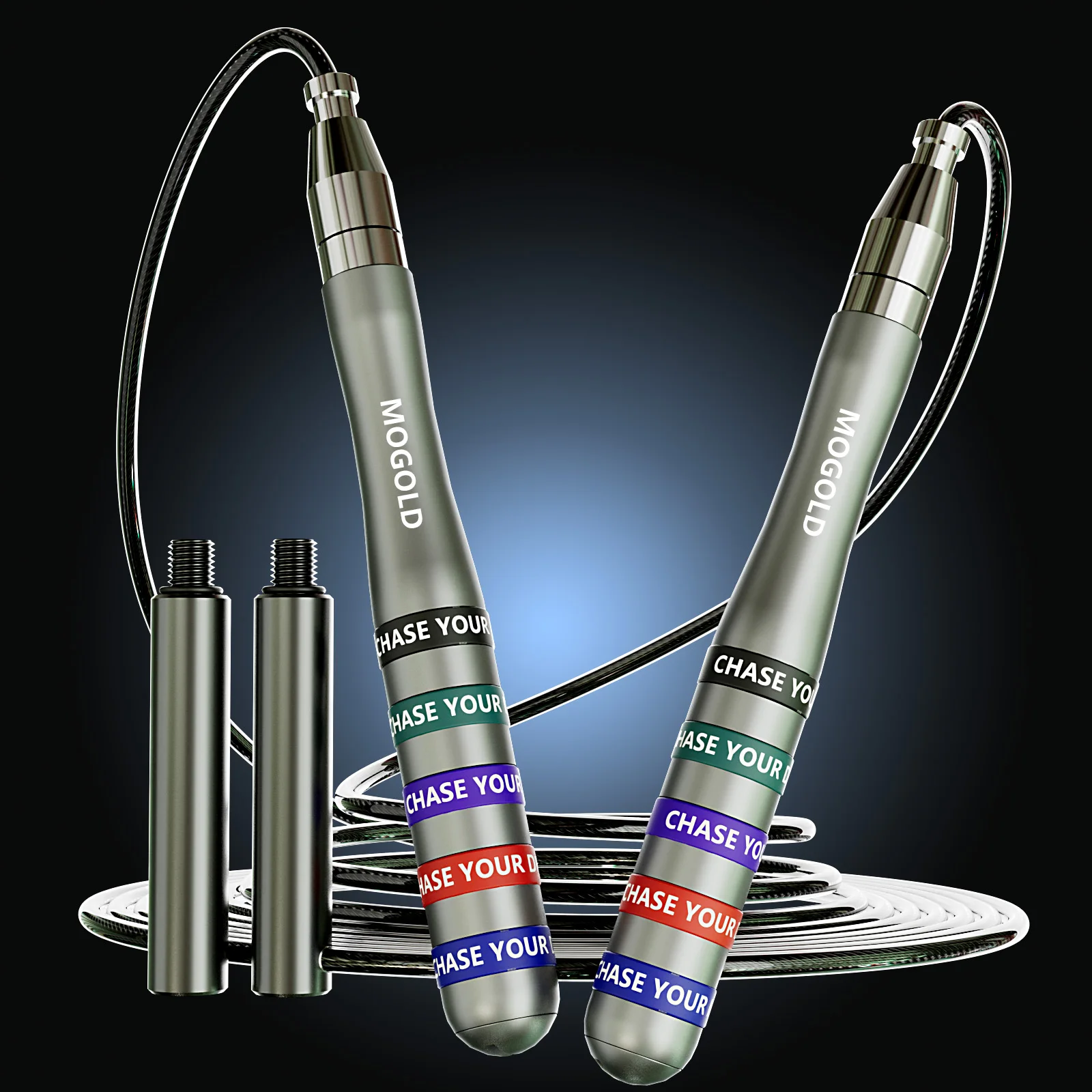 Weighted Adjustable Jump Rope – FIT GEAR ESSENTIALS