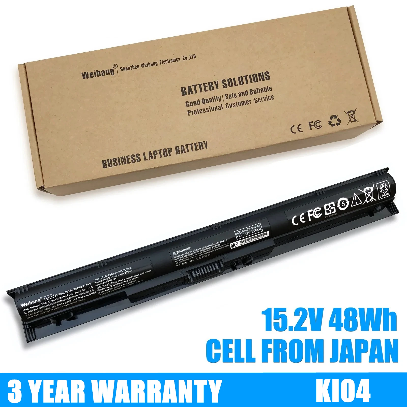 New-Battery-K104-KI04-For-HP-Pavilion-14-15-17-AB000-800009-421-800049 ...