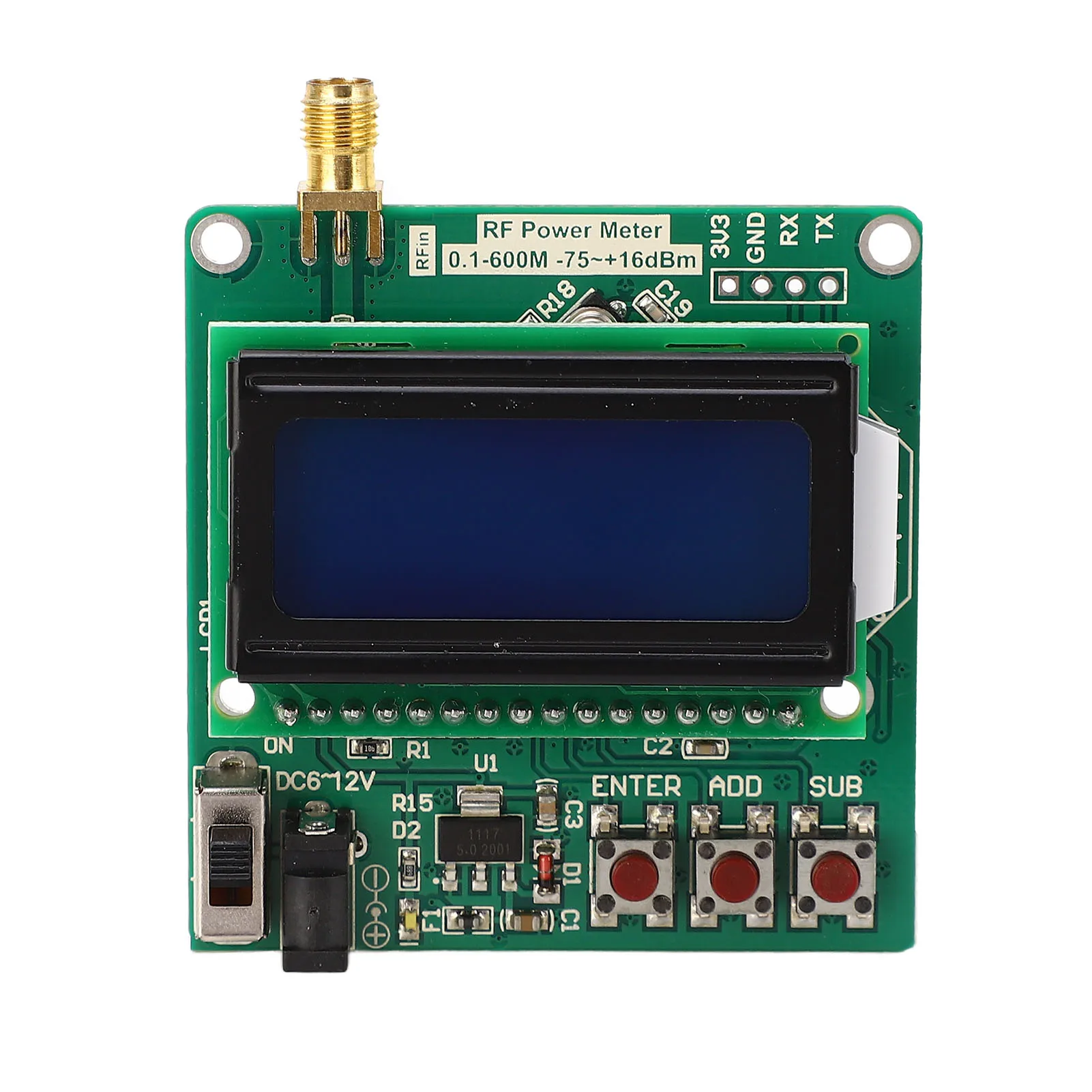 Reliable-RF-Power-Meter-Digital-Display-Settable-Power-Attenuation ...