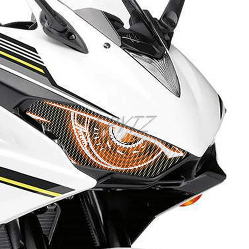 Headlight Eye Sticker Decor Head Light Guard Sticker Motorcycle ...
