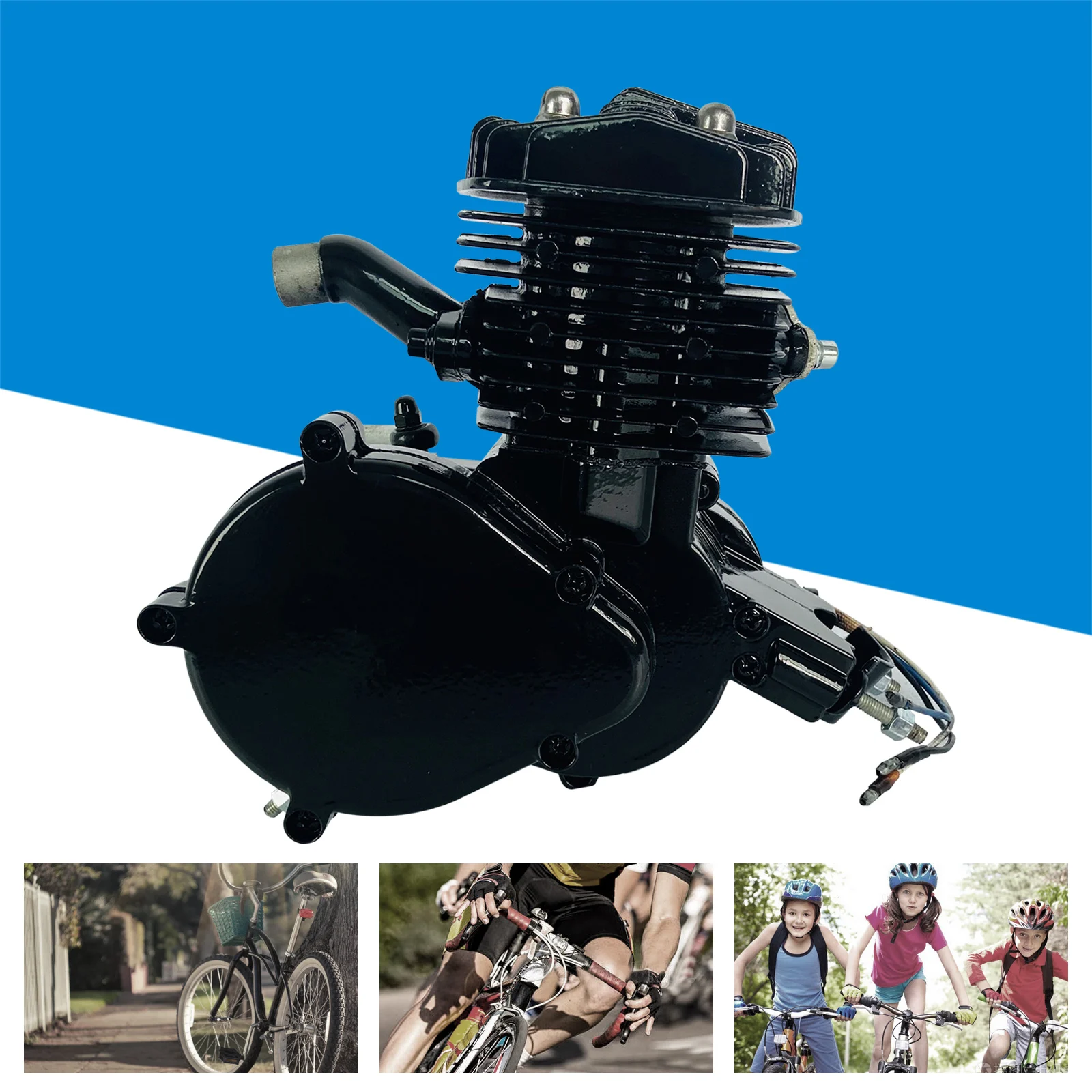 2-Stroke-80cc-Gas-Engine-Motor-For-Motorized-Bicycle-Bike-Cycle ...