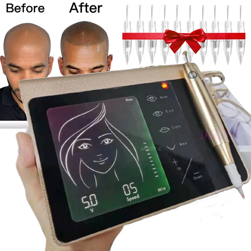 Professional-Scalp-Shading-Tattoo-Machine-Microblading-Eyebrow-PMU-Gun ...