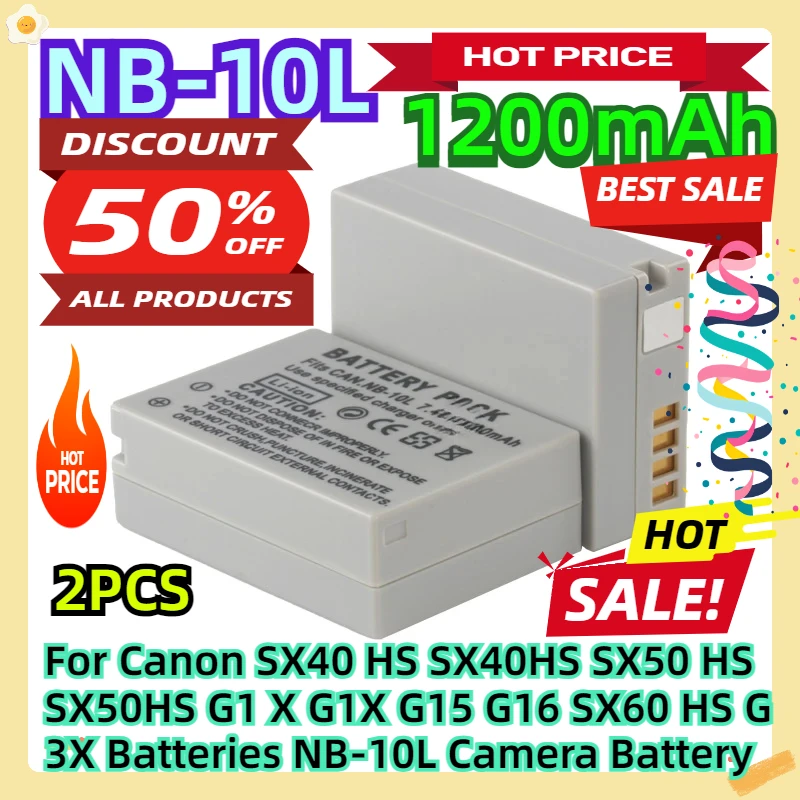For Canon SX40 HS SX40HS SX50 HS SX50HS G1 X G1X G15 G16 SX60 HS G3X ...