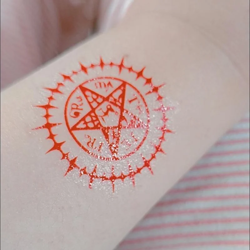Black Butler Pentagram Tattoo