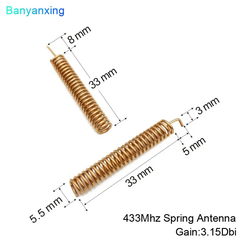 433Mhz-Built-In-Antenna-0-8MM-Wire-Diameter-Phosphor-Copper-3-15Dbi ...
