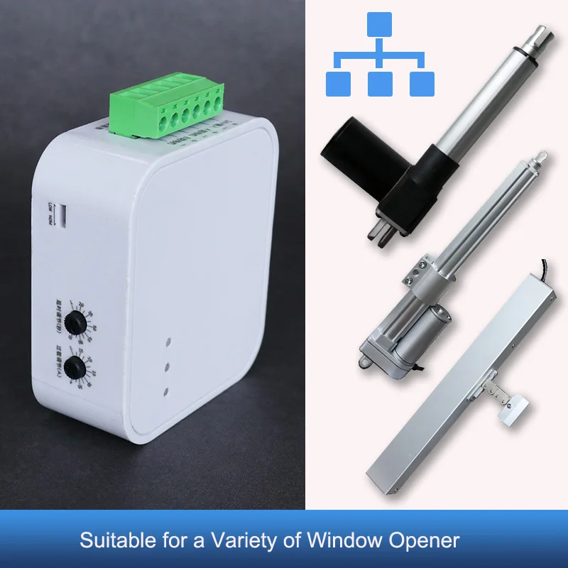 Electric Window Opener Synchronizer Electric Push Rod DC Motor ...