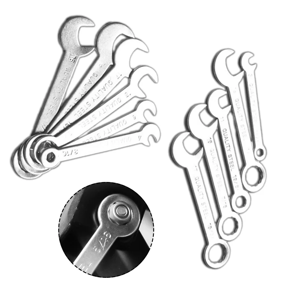 18pcs-1-18mm-Mini-Box-Wrench-Set-Open-Dual-Purpose-Combination-Ratchet ...