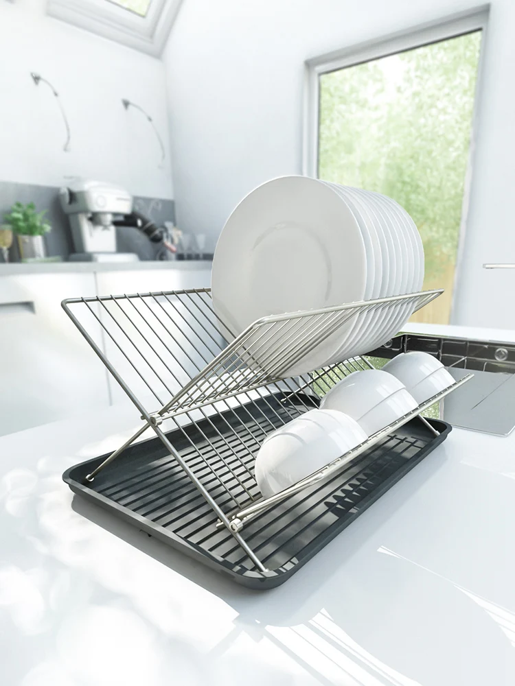 Kitchen-Large-X-Folding-Multifunctional-Stainless-Steel-Drainage-Rack-2 ...