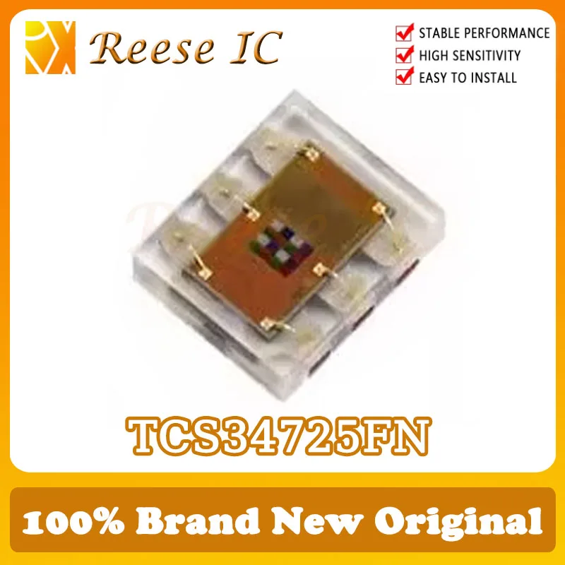 TCS34725FN-Color-Sensor-16-b-Gain-Control-Interrupt-Sleep-Mode-6-SMD ...