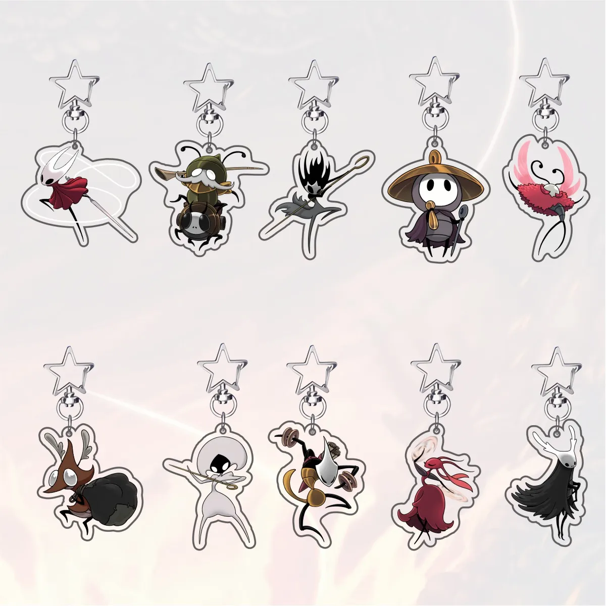 Hollow Knight Silk Song Knight Hornet Grub Zote Quirrel Shade Cornifer ...