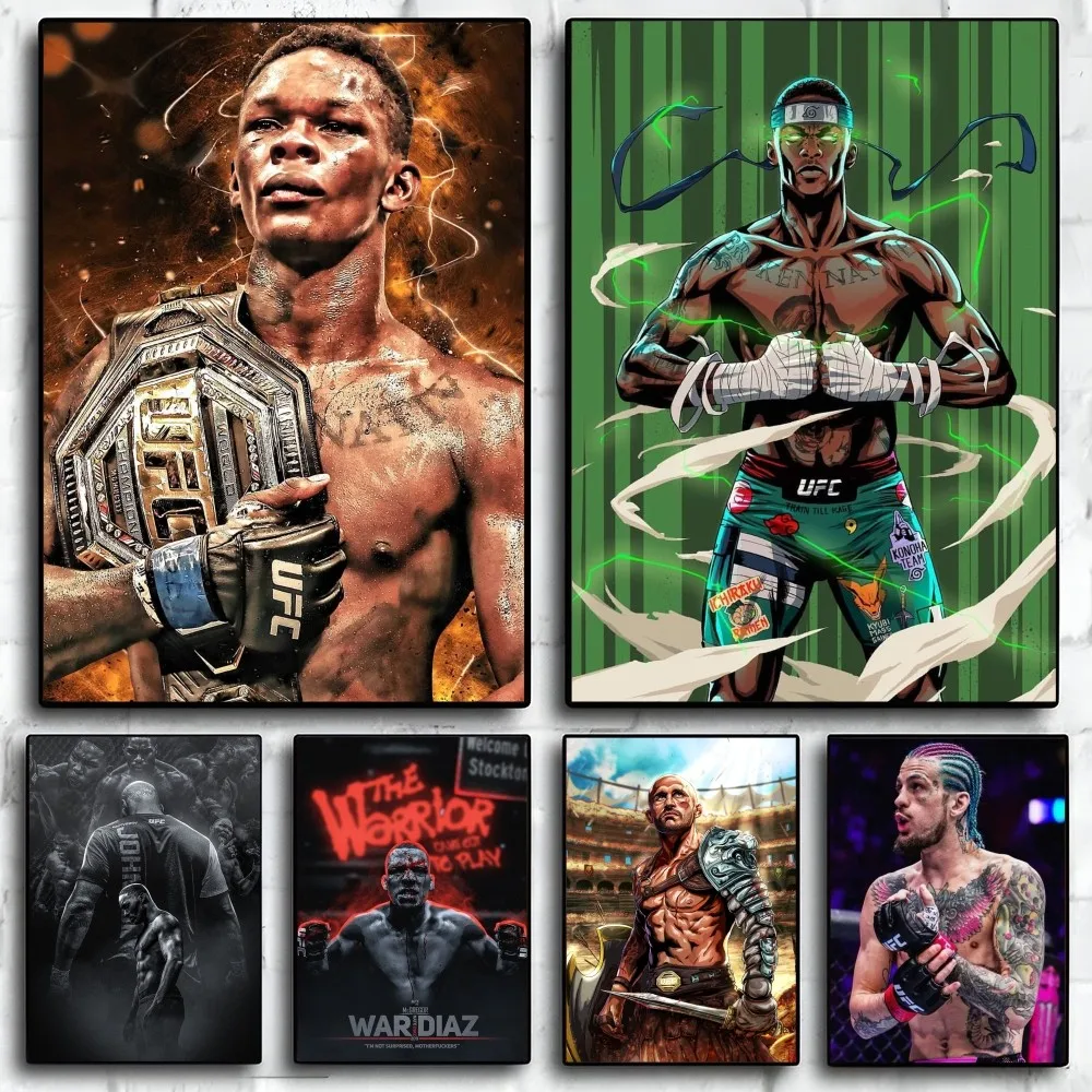 U-ufc-Poster-Paper-Print-Home-Living-Room-Bedroom-Entrance-Bar ...