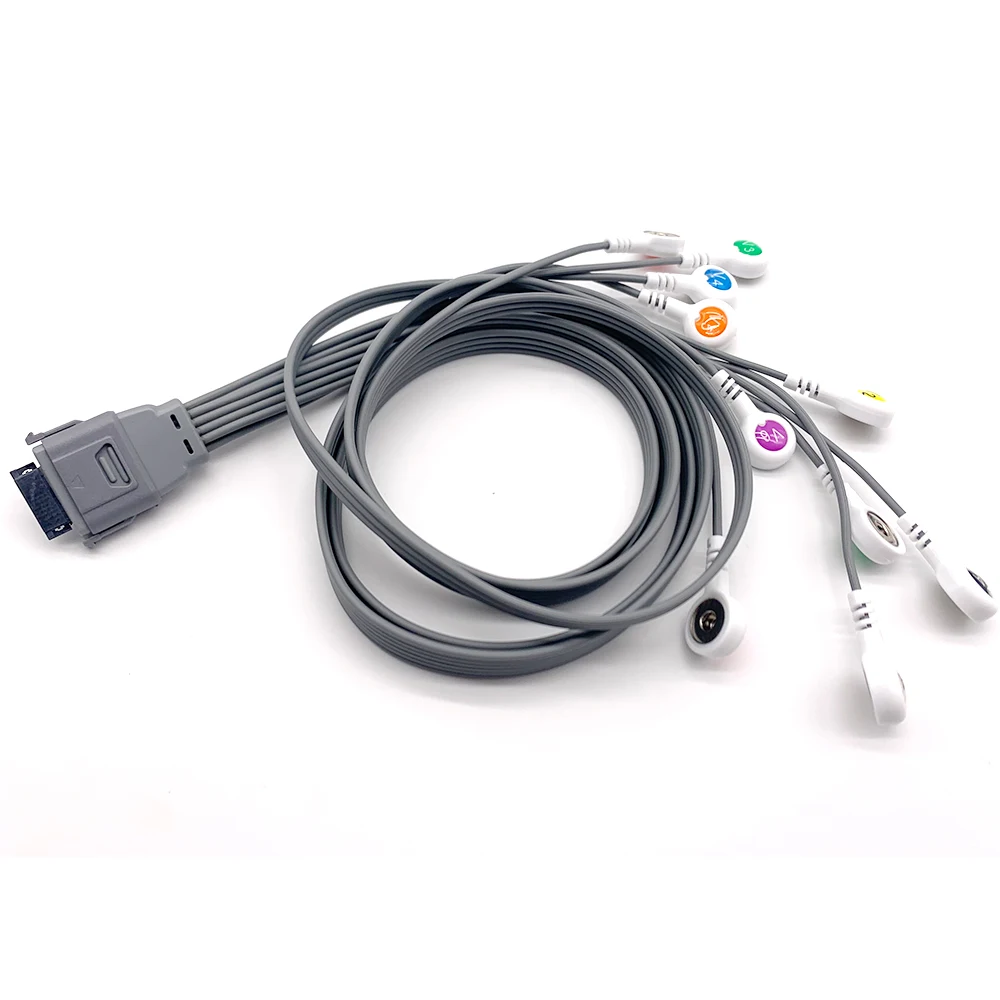Cable-biom-dico-Compatible-BI9800-BI9000-EDAN-SE-1201-Nihon-Kohden-Rac ...
