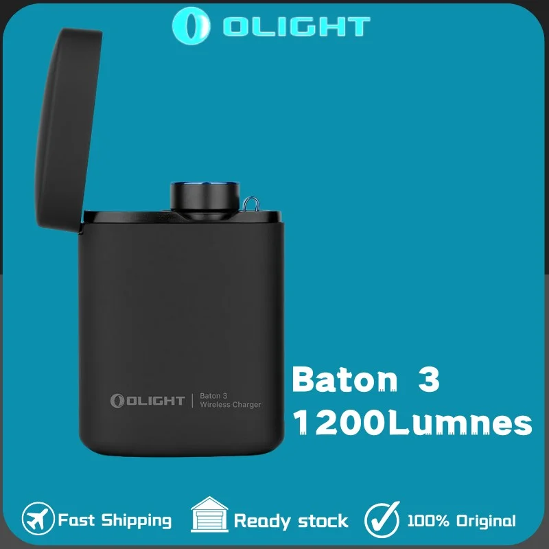 Olight-Baton-3-1200Lumens-Max-166-metres-throw-Rechargeable-EDC ...