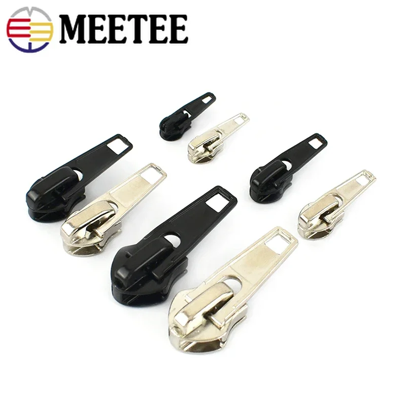 10-20Pcs-3-5-8-10-Zipper-Slider-for-Nylon-Zippers-Auto-Lock-Zip-Head ...