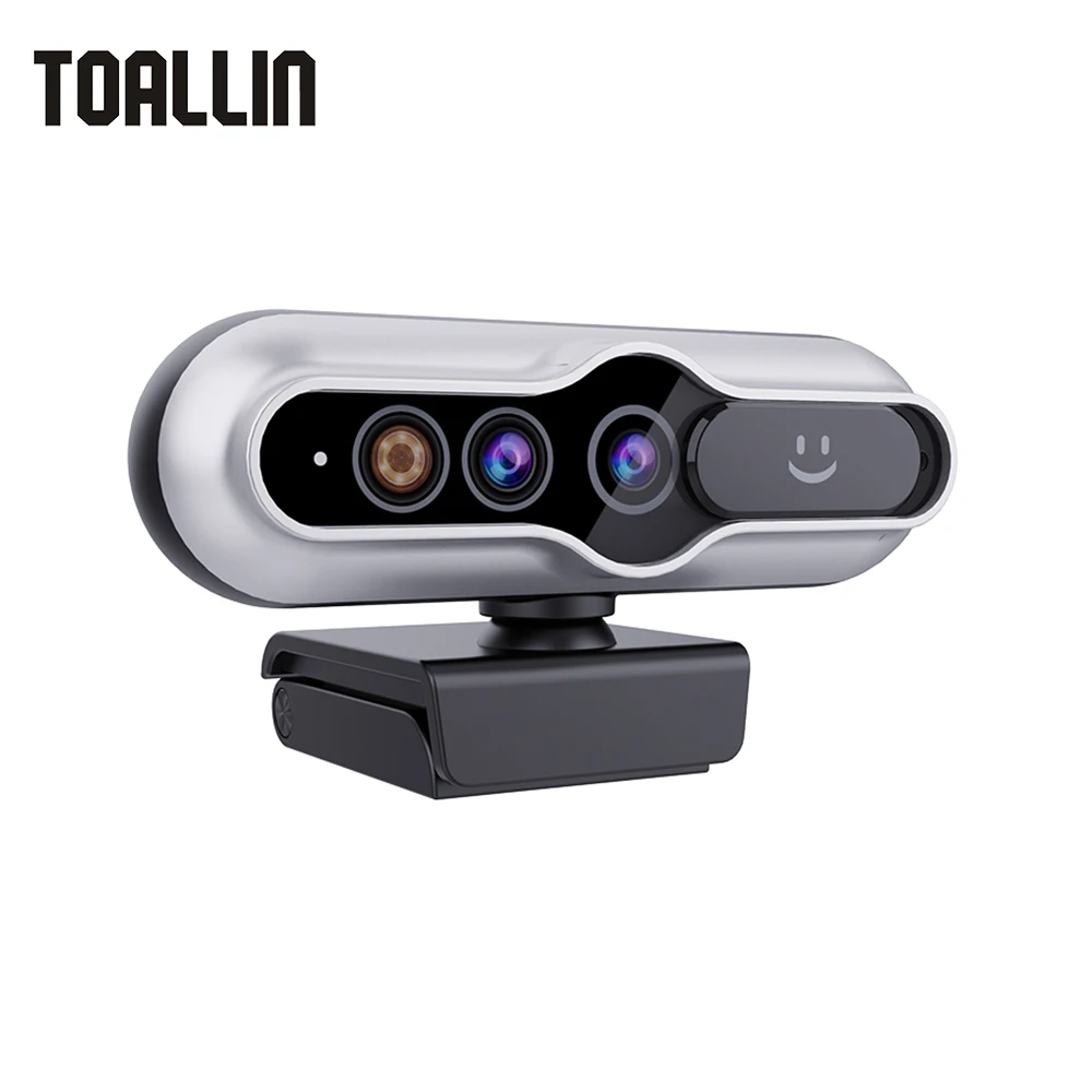 TOALLIN-HelloCam-2K-Webcam-Windows-Hello-Autofocus-com-capa-de ...