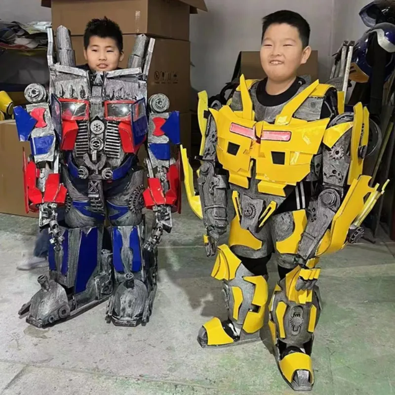 Disfraz-de-Robot-transformable-para-ni-os-disfraz-de-Robot ...