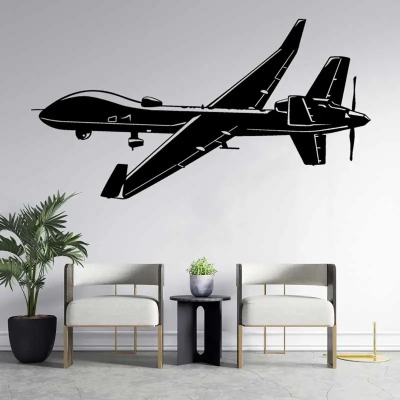 Reaper Drone Silhouette