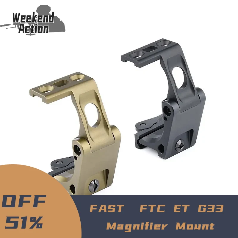 Tactical-Airsoft-UN-Fast-FTC-Mount-Metal-CNC-G33-558-6X-Mag-1-G43 ...