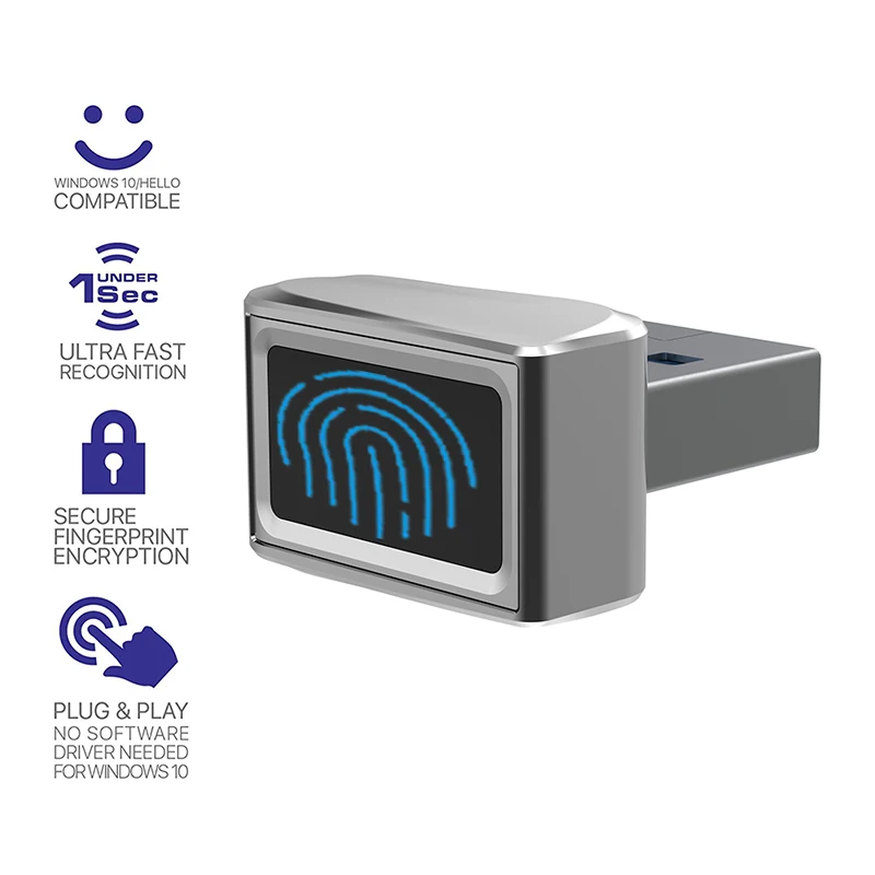 USB-Fingerprint-Reader-Module-Device-Recognition-For-Windows-10-11 ...